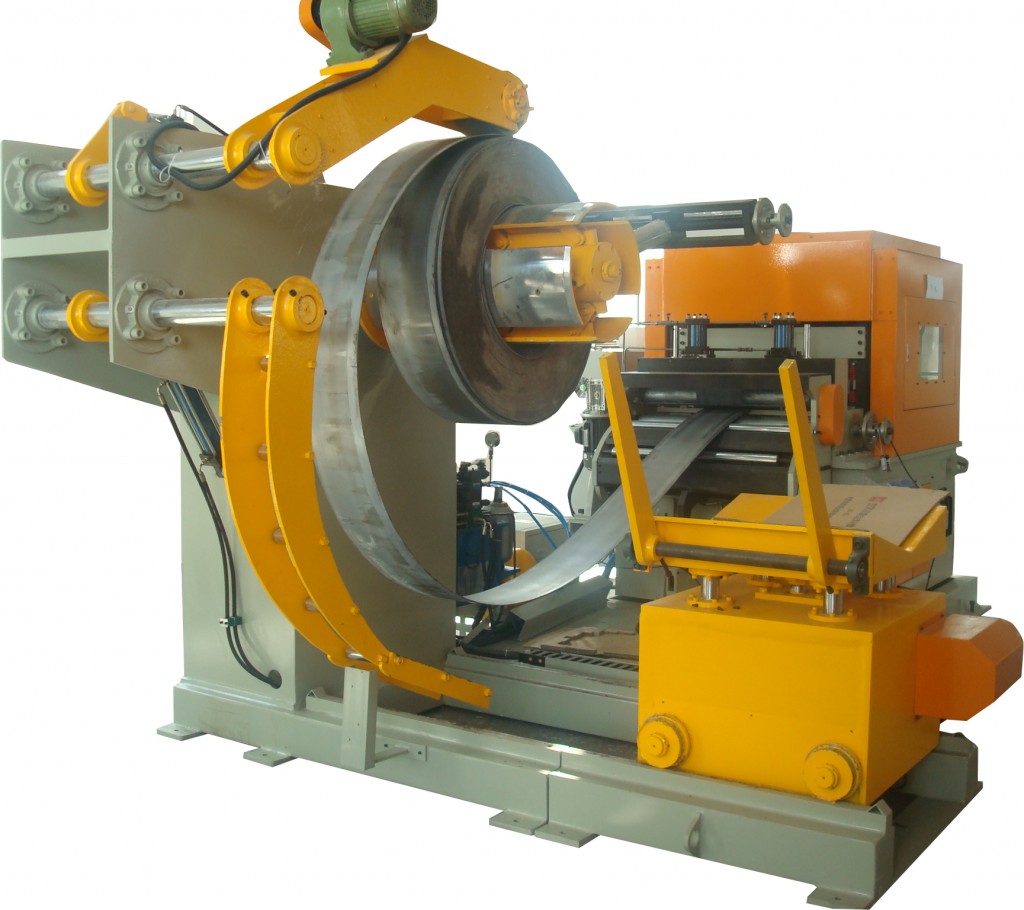 LNCF6 3 in 1 Compact Coil Decoiler, Straightener Feeder for Press Coil Feed - KingJime Machine ...