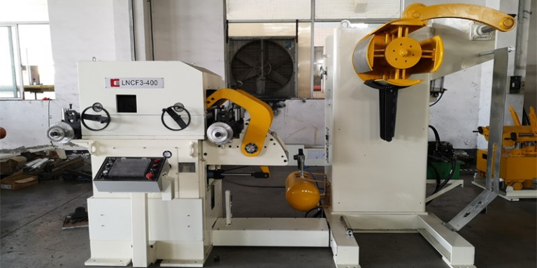 TNCF2 3 in 1 Compact Coil Decoiler, Straightener Feeder for Press Coil Feed - KingJime Machine ...