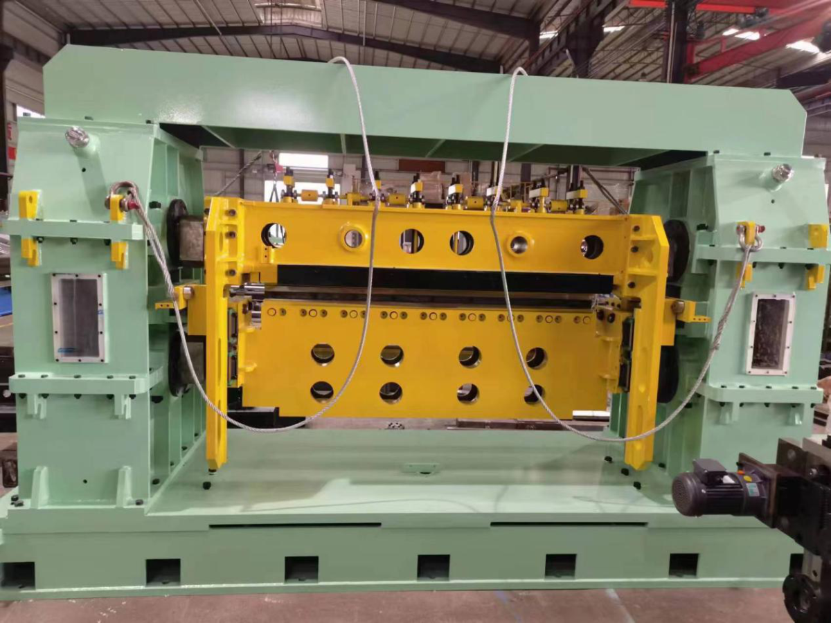 Double rotary shear cut to length line - KingJime Machine Limited